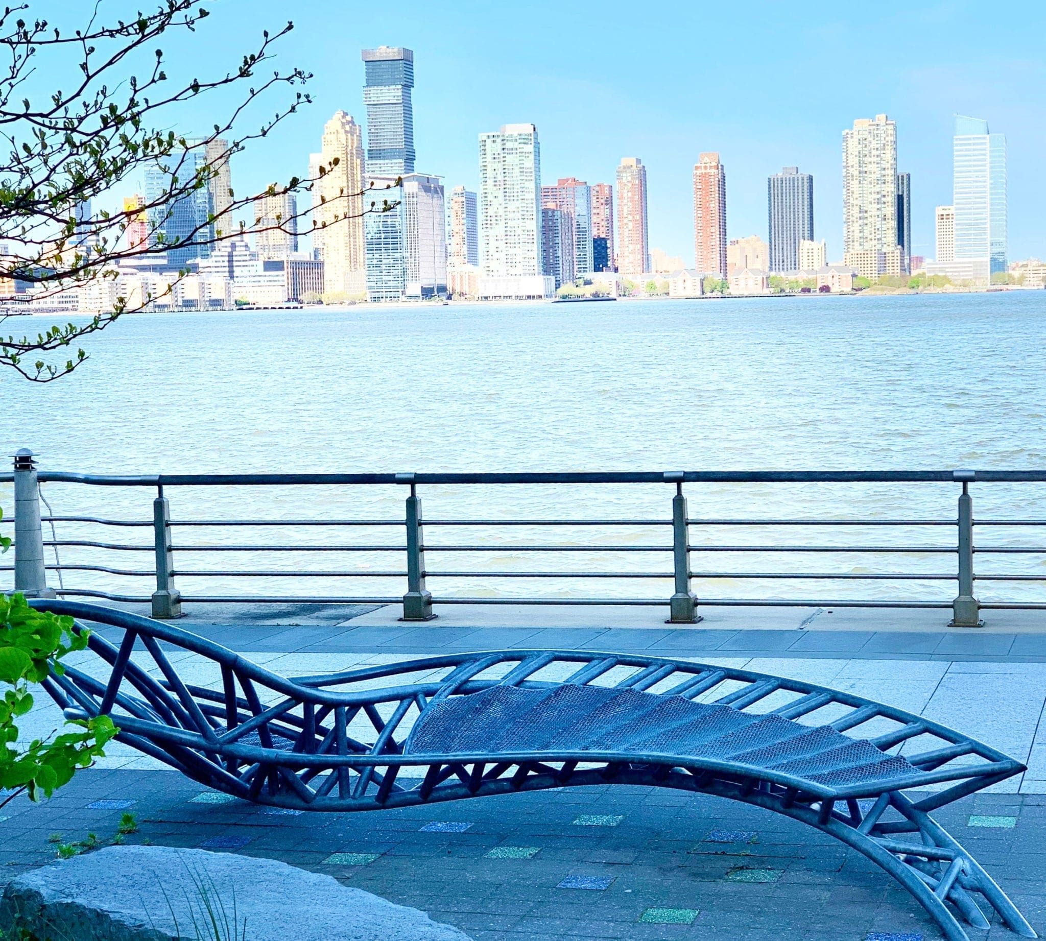 Serpentine Sculptures by Marc Gibian on the Hudson River NYC - LadyKflo